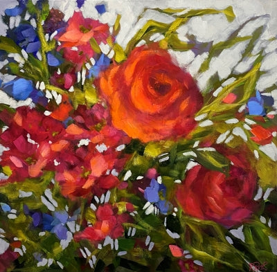 Raquel Roth, artist, Always Blooming, ADC Fine Art, print, original art ...