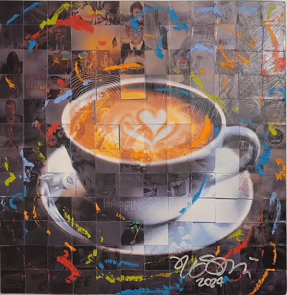 Jeff Stapleton, Artist, Cappuccino, ADC Fine Art, Mixed Media, Original ...