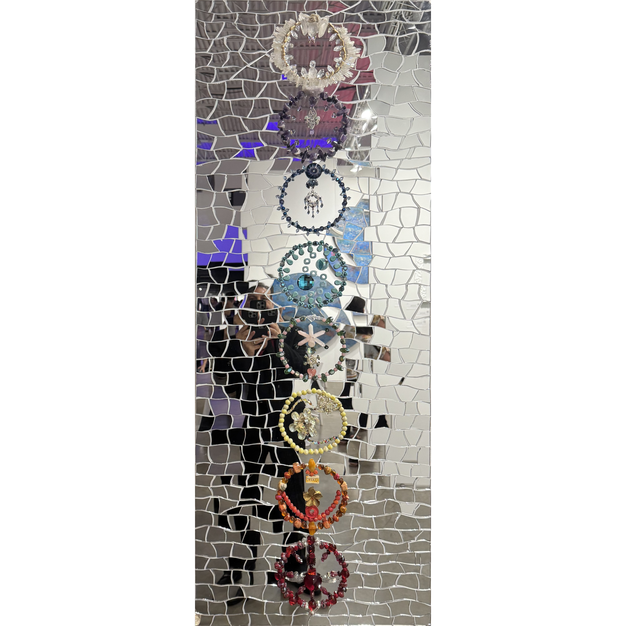 Nicole Camilleri, Artist, Electric Spectrum, ADC Fine Art, mixed media ...