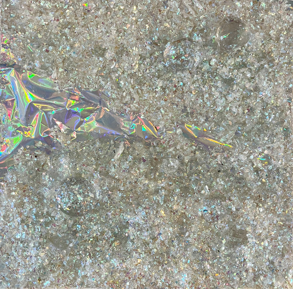 Mary Barr Rhodes, Artist, Headlight I, ADC Fine Art, Mixed Media on ...