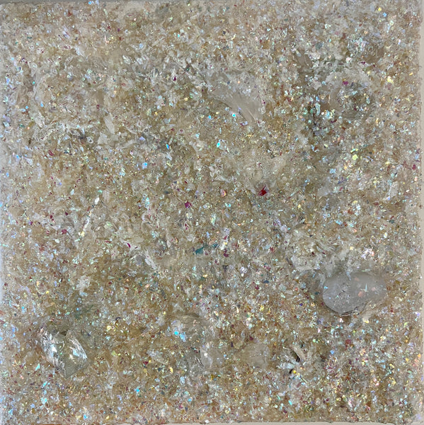 Mary Barr Rhodes, Artist, Headlight II, ADC Fine Art, Mixed Media on ...