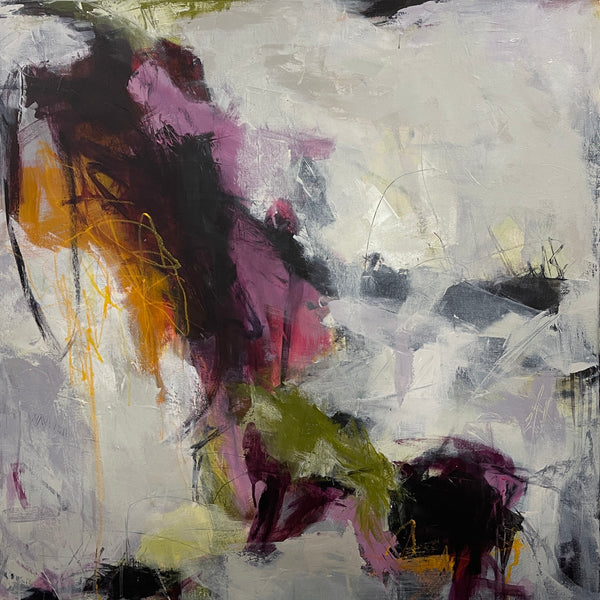 Kelly Dillard, artist, Nine Lives, ADC Fine Art, mixed media, original ...