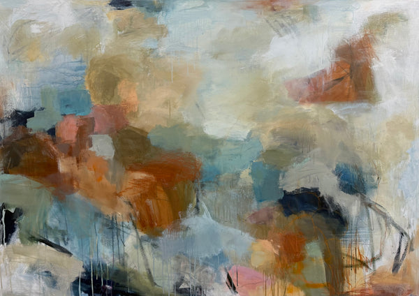 Kelly Dillard, Artist, Of Stone and Stream, ADC Fine Art, Mixed Media ...