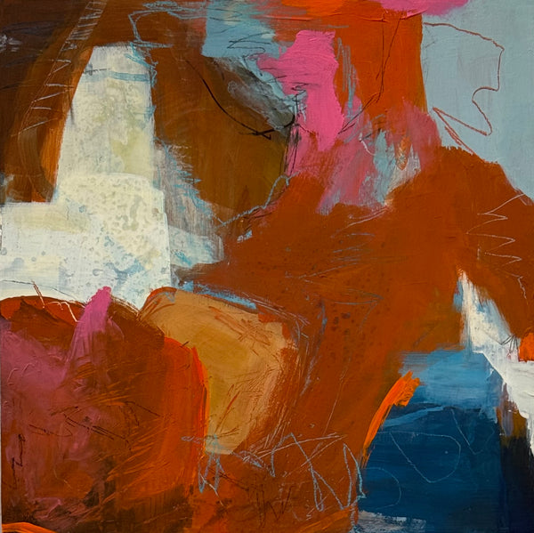 Kelly Dillard , Artist , So What II , ADC Fine Art , acrylic & mixed ...