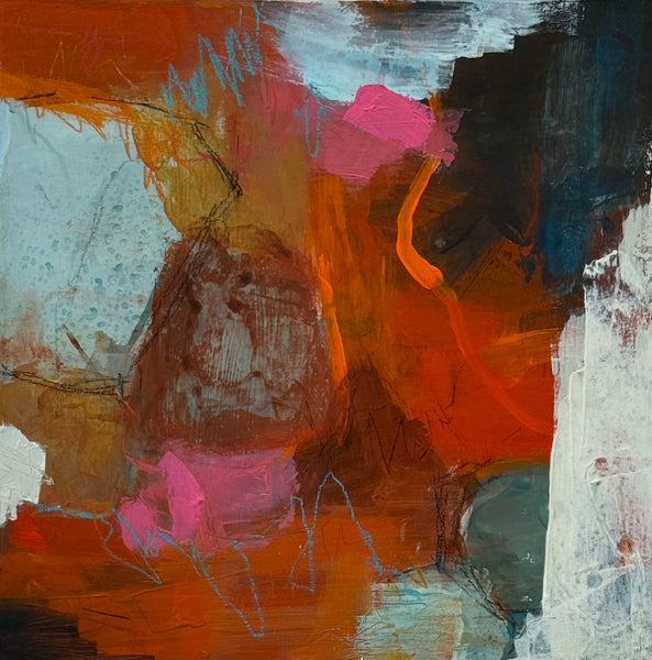 Kelly Dillard , Artist , So What XI , ADC Fine Art , acrylic & mixed ...