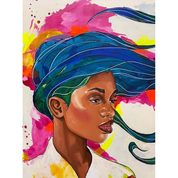 Tasha Beckwith, Artist, Chroma Vibes, ADC Fine Art, Oil on Canvas ...