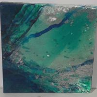 Mary Barr Rhodes, Artist, Underwater Magic, ADC Fine Art, Mixed Media ...