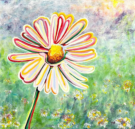 Todd Mosley, artist, April (Daisy), ADC Fine Art, painting, original ...