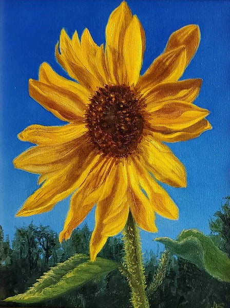 Alison Shepard, artist, Facing the Sun, ADC Fine Art, painting ...