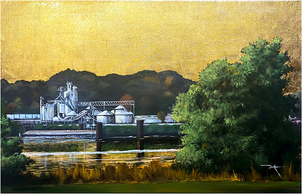 Duke Windsor, artist, Amber Waves, ADC Fine Art, mixed media, original ...