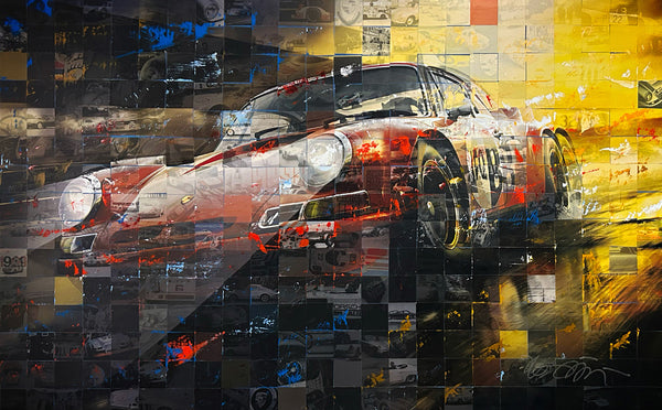 Jeff Stapleton, artist, Driven, ADC Fine Art, mixed media, original art ...
