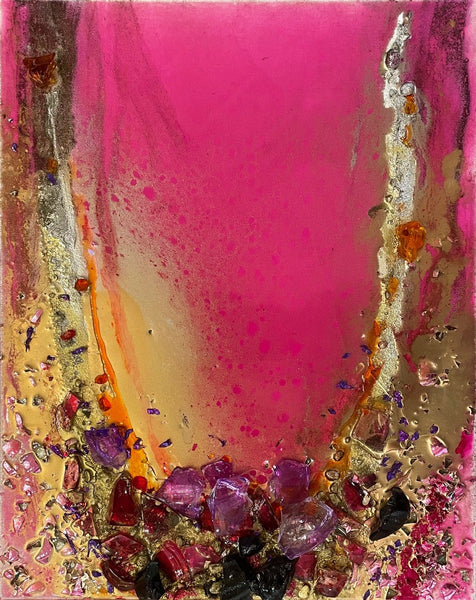 Mary Barr Rhodes, artist, Chalice of Compassion, ADC Fine Art, mixed ...