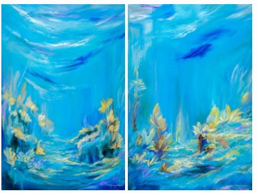 Mary Sayre, artist, WATER, ADC Fine Art, painting, original art – Art ...