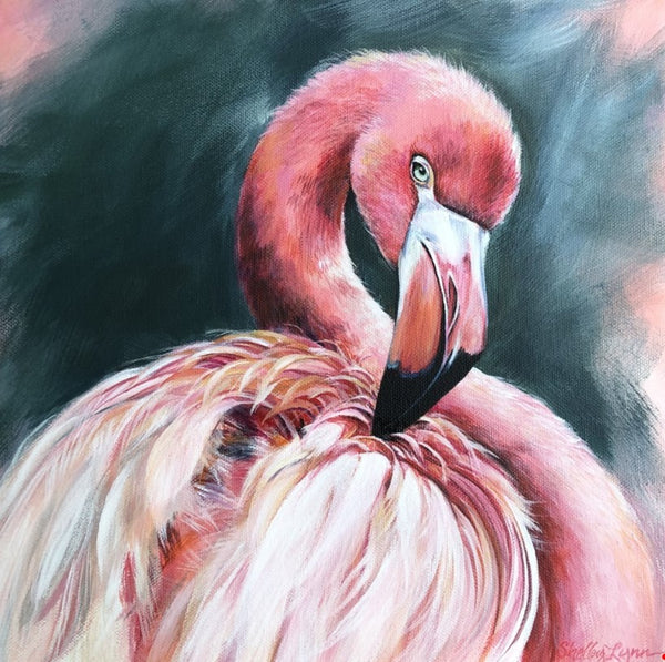 Shelley van Gilse, artist, Pretty in Pink, ADC Fine Art, painting ...