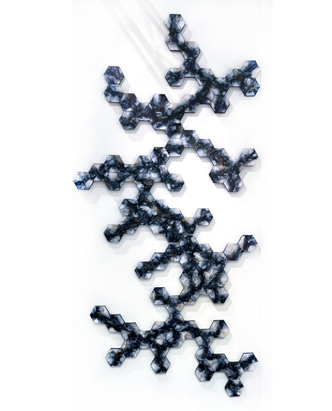 Elizabeth Karlson, artist, Monochromatic Mural, ADC Fine Art ...