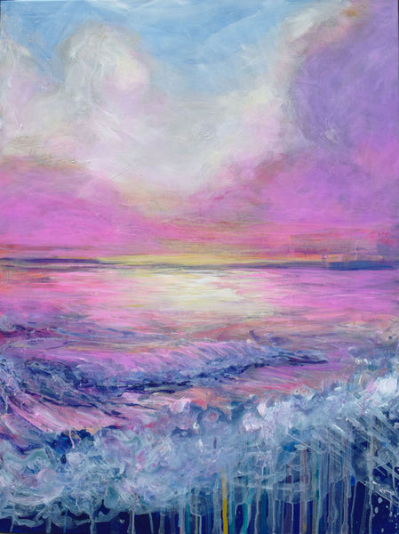 Brittany E. Lampe, artist, Soft Set, ADC Fine Art, painting, original ...