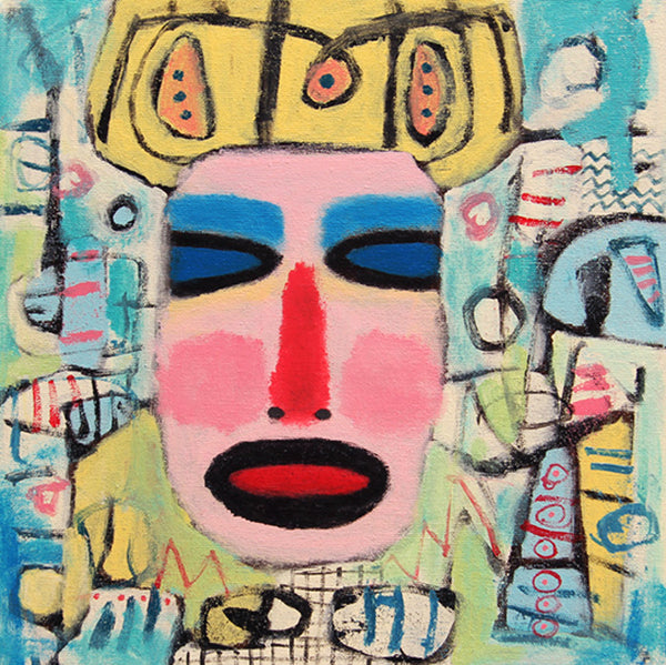 Sobo Artz, artist, Visionary III, ADC Fine Art, painting, original art ...