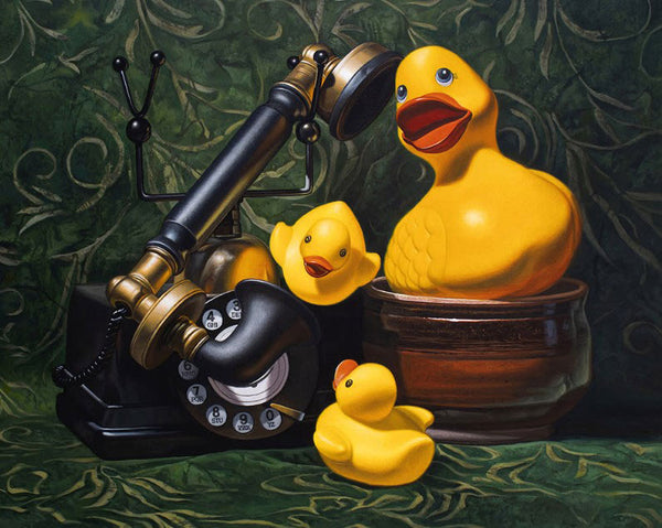 Kevin Grass, artist, Duck Call, ADC Fine Art, painting, original art ...