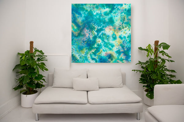 Kitty Uetz, artist, Fireworks, ADC Fine Art, textile, original art ...